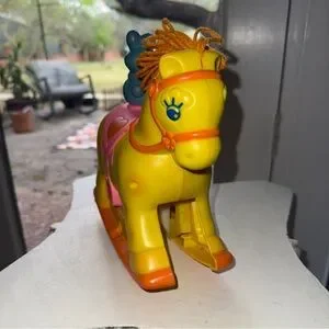 Mattel | Other | Vintage 981 Mattel Preschool Rockabye Pony Musical ...